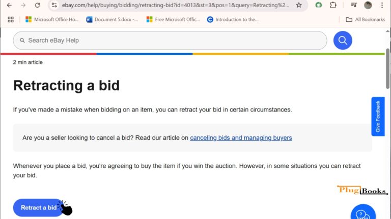 How to Take Back eBay Bid: A Simple Guide for Buyers