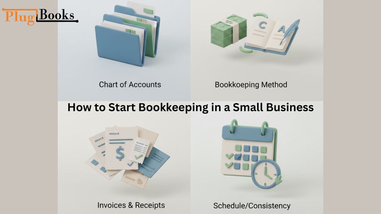 Basic Bookkeeping for Small Business – Simplified by PlugBooks