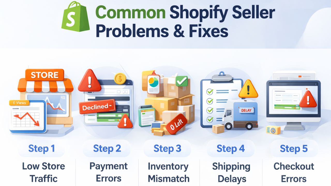 Shopify Seller Help Guide 2026: Fix Store Issues Fast